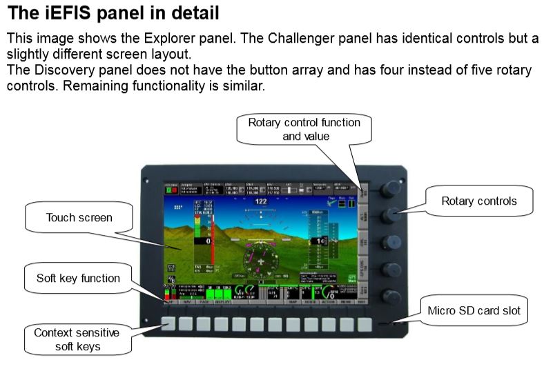 MGL Avionics iEFIS Lite - MX2, Explorer, Challenger - MGL Avionics UK